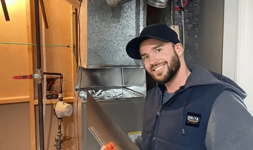 Furnace installation - Delta Plumbers
