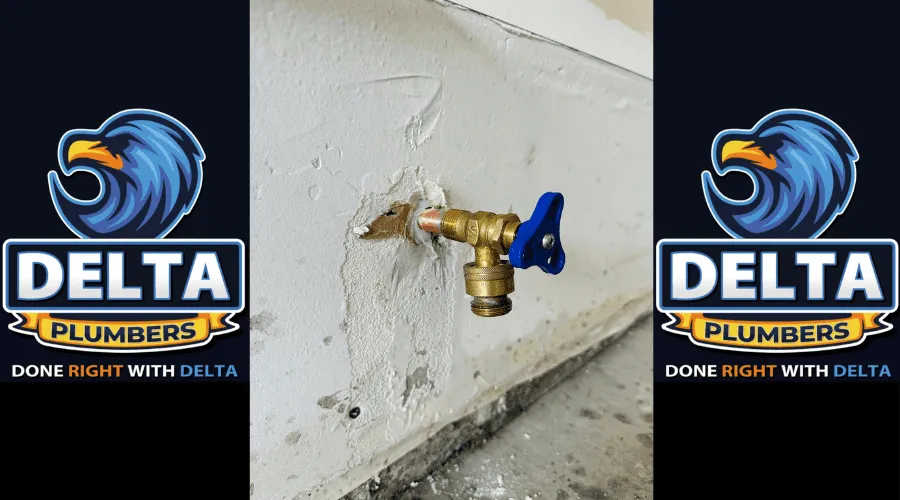 How to Install a New Outdoor Hose Bib or Faucet - Delta Plumbers